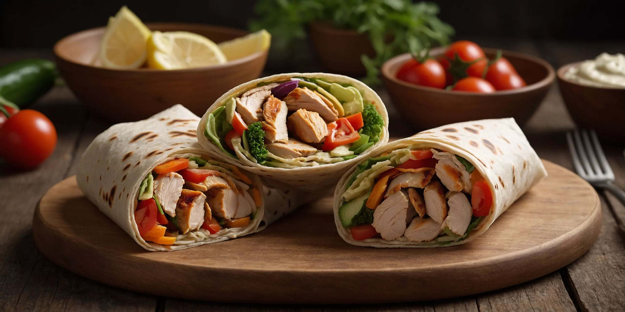 Hähnchen-Wraps – YummAi