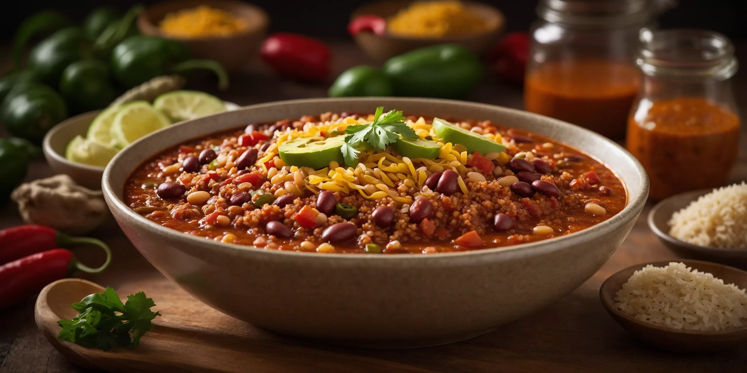 High Protein Bohnen-Chili mit Quinoa – YummAi