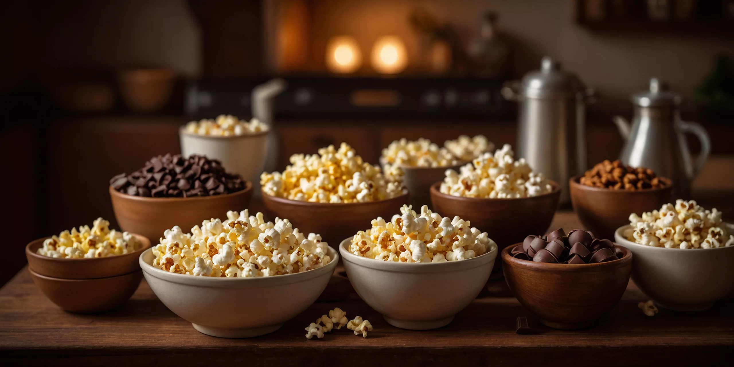 Knusprige Popcorn-Variationen – YummAi